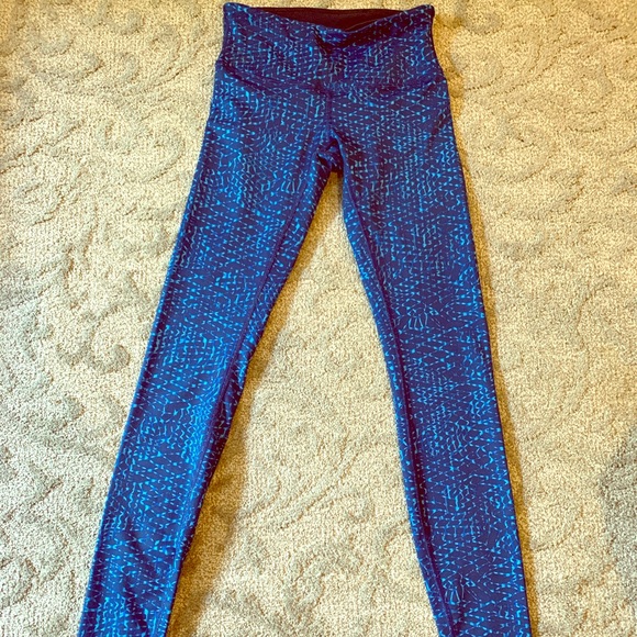 lululemon athletica | Pants & Jumpsuits | Nwot Lululemon Sz 2 Long Blue ...